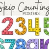 Number Posters | BRIGHTS Classroom Decor - Etsy