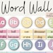 Classroom Calendar and Weather Display PASTELS Editable - Etsy