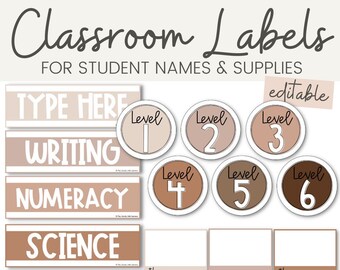 Binder Covers and Spines | OMBRE NEUTRALS | Editable - Etsy