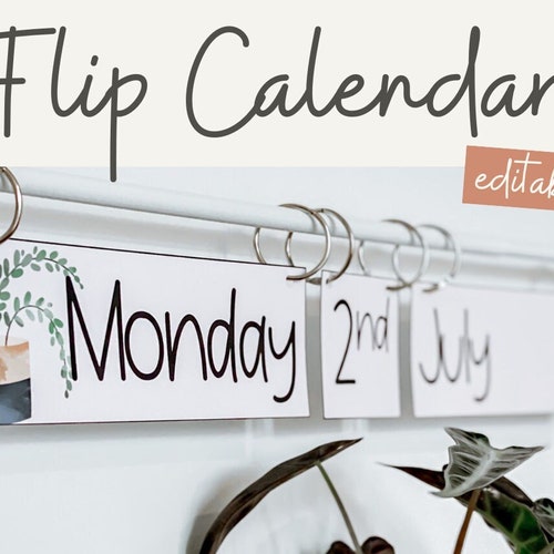 Modern Boho Plants Birthday Display Rustic Boho Classroom - Etsy