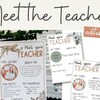 Newsletter for Meet the Teacher Night, Back to School Night ...
