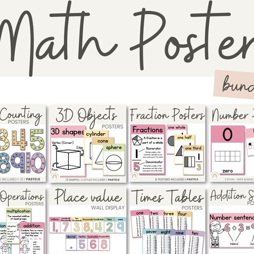 Alphabet Posters SPOTTY PASTELS Muted Rainbow Decor - Etsy