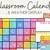 Classroom Calendar and Weather Display | SPOTTY BRIGHTS | Editable - Etsy