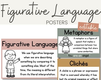 NEUTRAL Comprehension Strategy Posters | Boho Color Palette | Neutral ...