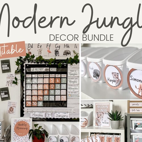 Ocean Classroom Decor Bundle - Etsy