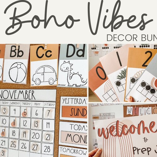 Ocean Classroom Decor Bundle - Etsy