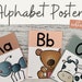 BOHO RAINBOW Alphabet Posters Editable Neutral Rainbow - Etsy