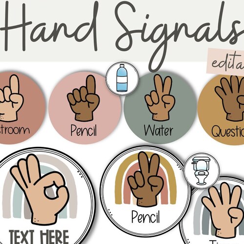 BOHO RAINBOW Alphabet Posters Editable Neutral Rainbow - Etsy