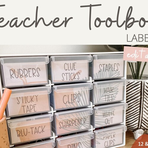 BOHO RAINBOW Meet the Teacher Editable Neutral Classroom - Etsy