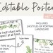 BOTANICAL Classroom Labels Editable Modern Farmhouse Classroom Decor - Etsy