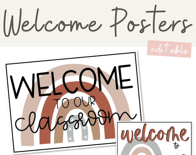 BOHO VIBES Days and Months Flashcards | Desert Neutral Classroom Decor ...