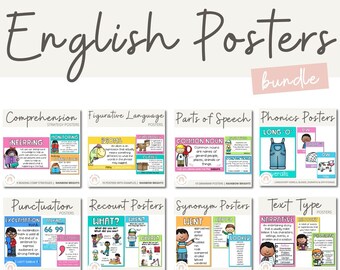 RAINBOW BRIGHTS Classroom Decor Bundle | Etsy