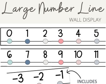 MODERN RAINBOW Inspirational Classroom Posters Calm Colors | Etsy