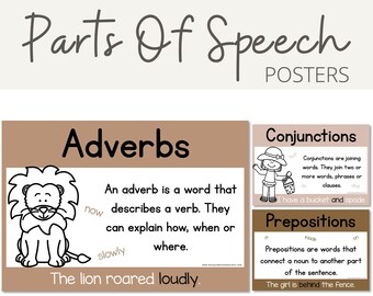 Phonics Posters BOHO VIBES Desert Neutral Decor Editable - Etsy