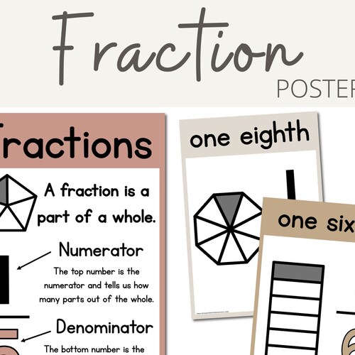 DESERT NEUTRAL Number Posters Boho Vibes Classroom Decor - Etsy