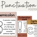 Punctuation Posters BOHO VIBES Desert Neutral Decor | Etsy