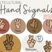 BOHO VIBES Hand Signals Posters | Editable | Desert Neutrals Classroom ...