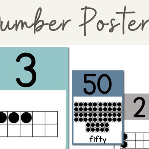 CALM COLORS Phonics Posters English Posters Modern Rainbow - Etsy