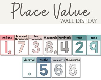 Flip Calendar Spotty Boho Classroom Decor Neutral Rainbow - Etsy