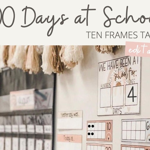 BOHO RAINBOW Classroom Decor Bundle Editable Neutral | Etsy