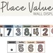 NEUTRAL Place Value Display NEUTRAL BOHO Color Palette | Etsy