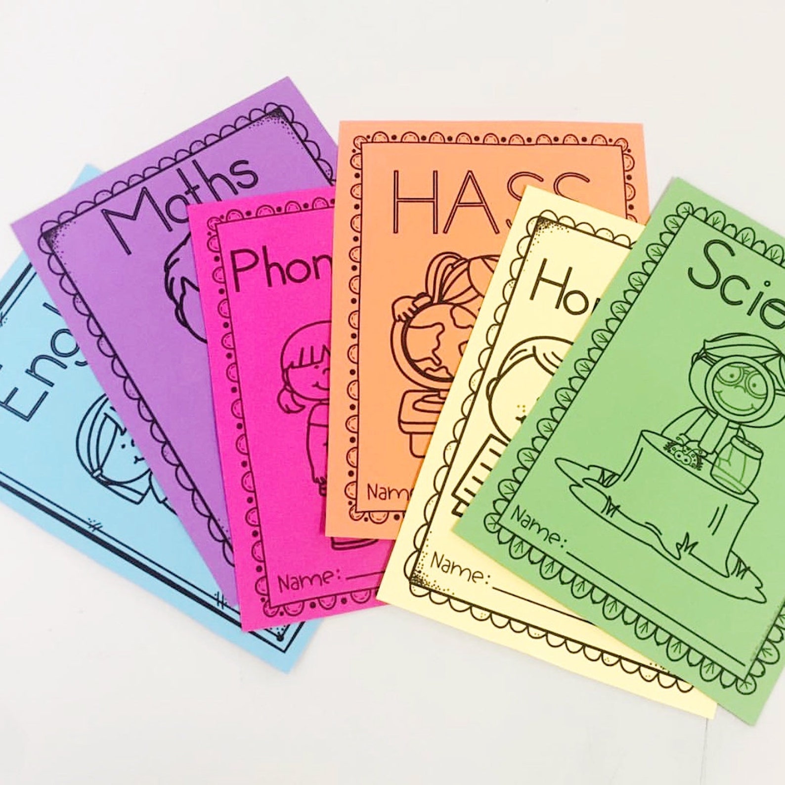 Book Covers | Editable - Etsy