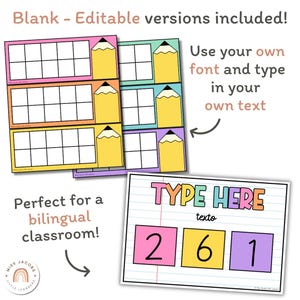 Cutesy Days at School Tally Chart, Colorful School Days Display ...