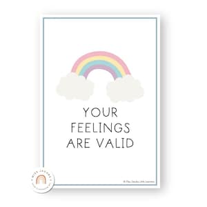 Pastel Calm Down Corner Kit, Printable Emotional Support Activities ...