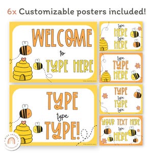 Bee Hive Door Display Classroom Decoration, Editable Spring Theme ...