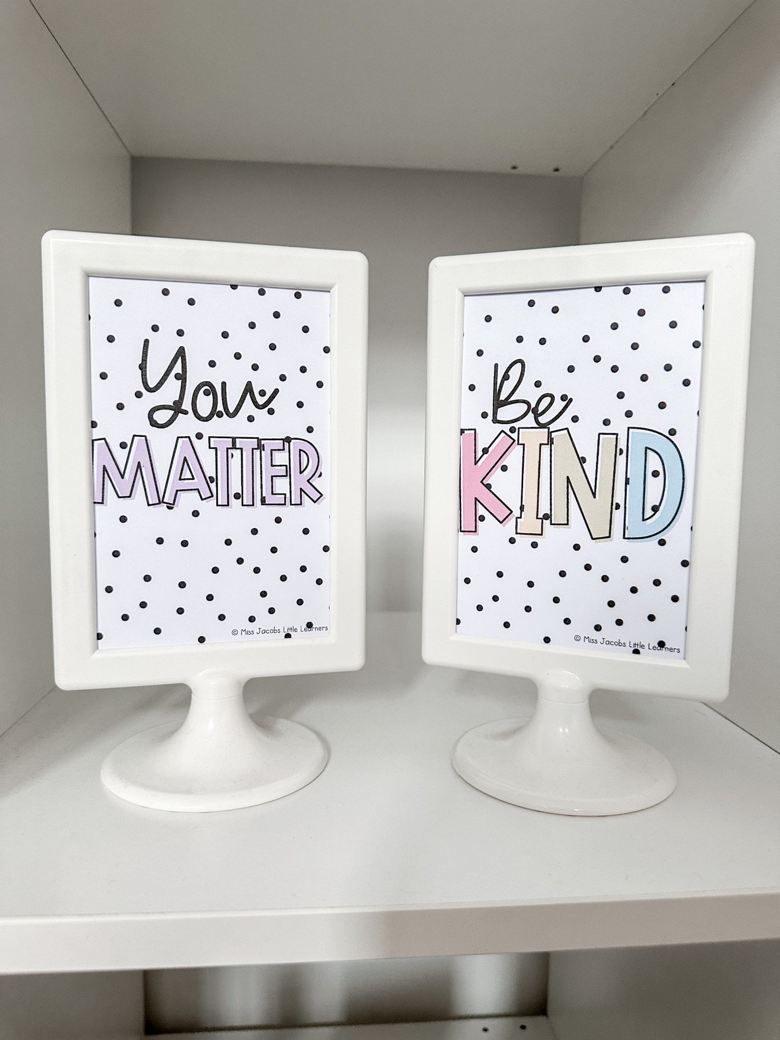 Classroom Labels SPOTTY PASTELS Classroom Decor Editable - Etsy