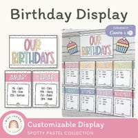 Boho Rainbow Number Posters, Ten Frames, Neutral Rainbow Classroom ...