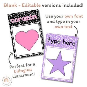 Shapes Posters, Cutesy Classroom Decor, Colorful Bright Educational ...