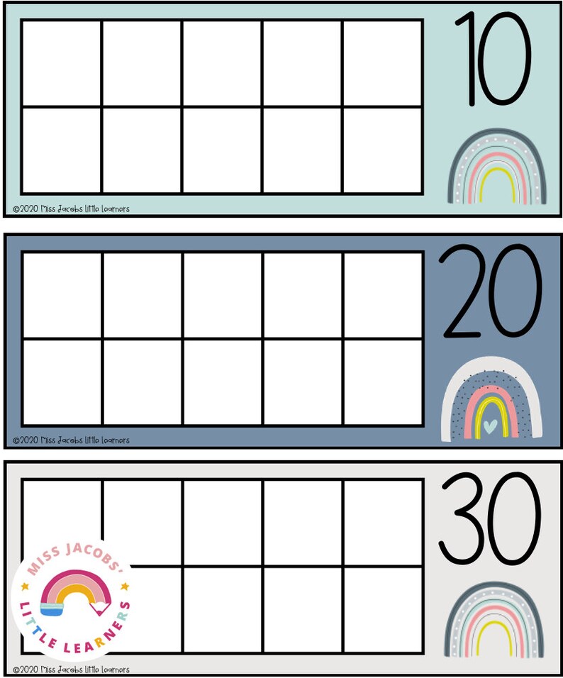 MODERN RAINBOW Days at School Tally Chart 100 Days at School | Etsy