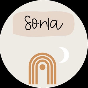 BOHO VIBES Door Display | Affirmation Station | Editable | Desert ...