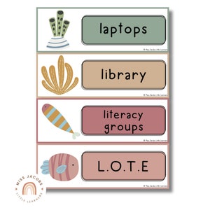 Visual Timetable | Cute Sea Life Classroom Decor | Editable - Etsy