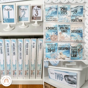 Modern Ocean Classroom Decor Bundle - Etsy