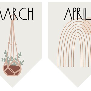 BOHO VIBES Birthday Display | Editable | Desert Neutral Classroom Decor ...