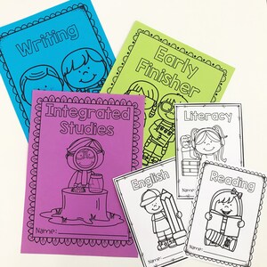 Book Covers | Editable - Etsy