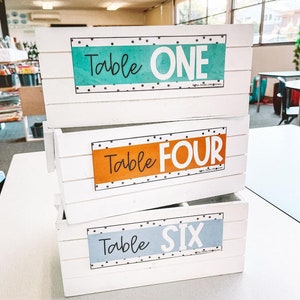 Classroom Labels | SPOTTY BRIGHTS | Editable - Etsy