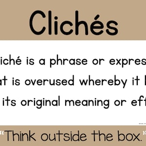 Figurative Language Posters | BOHO VIBES | Desert Neutral Decor ...