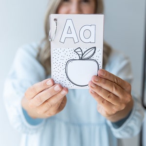 Alphabet Posters | SPOTTY NEUTRALS Classroom Decor | Editable - Etsy