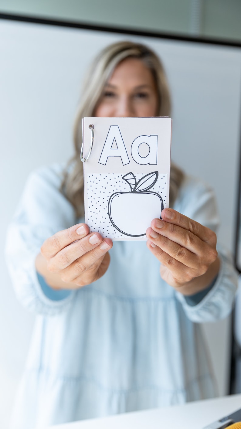 Alphabet Posters SPOTTY NEUTRALS Classroom Decor Editable - Etsy