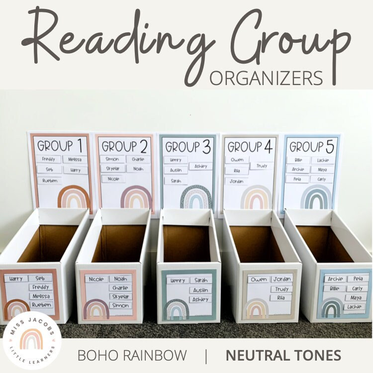 Guided Reading Group Names