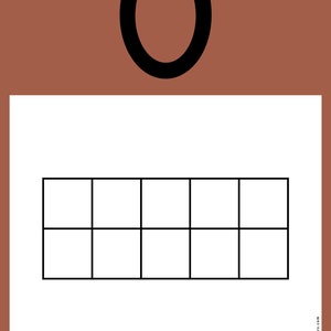 DESERT NEUTRAL Number Posters | Boho Vibes Classroom Decor - Etsy
