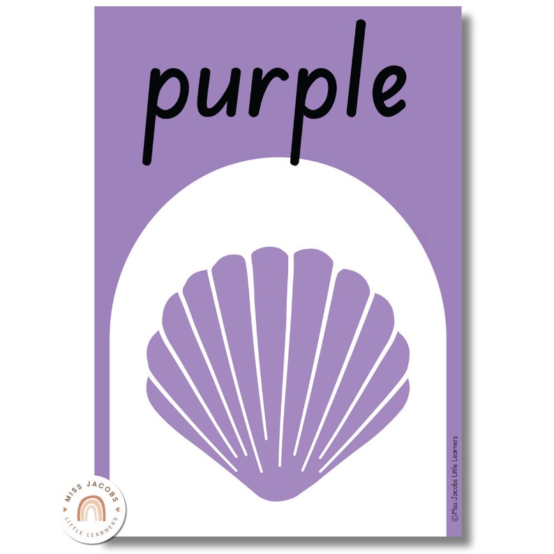 Color Posters | Modern Ocean Classroom Decor | Editable - Etsy Australia