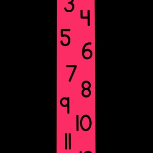 RAINBOW BRIGHTS Skip Counting Large Number Display | Rainbow Classroom ...