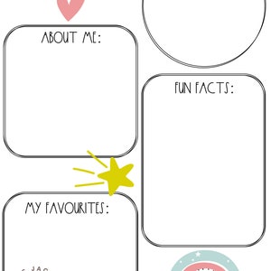 MODERN RAINBOW Meet the Teacher | Editable | Calm Colors Classroom ...