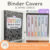 Floral Shiplap Binder Covers: Editable Classroom Decor (powerpoint) - Etsy