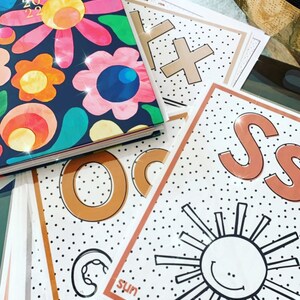 Alphabet Posters | SPOTTY BOHO Classroom Decor | Editable - Etsy