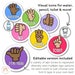 Hand Signals for Classroom BRIGHTS Editable (Download Now) - Etsy